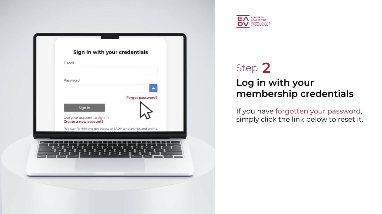 How to renew your annual EADV Membership | eadv.org