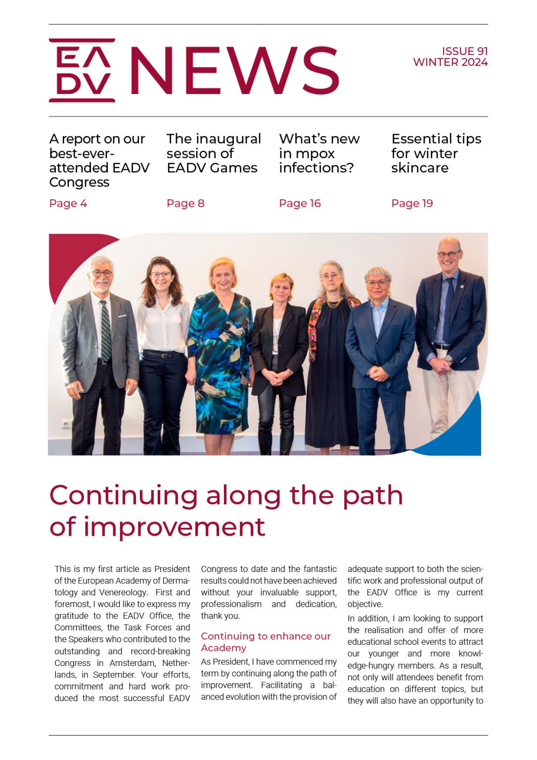 EADV News | Dermatology & Venereology Bulletin | eadv.org